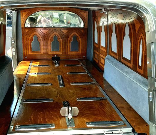 The 1939 LaSalle Masterpiece Carved Panel Hearse by S&S