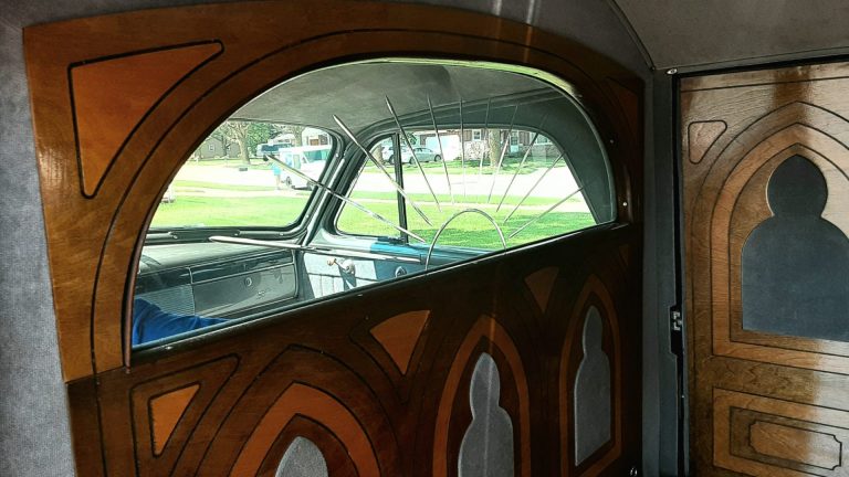 The 1939 LaSalle Masterpiece Carved Panel Hearse by S&S