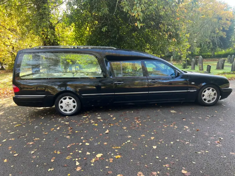 1999 Mercedes Hearse by Binz ⚰️ Hearse for Sale Archive